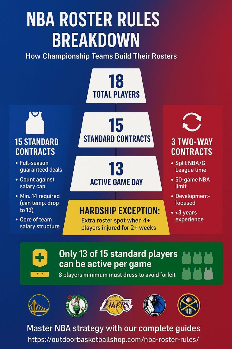 Ultimate Guide to NBA Roster Rules (2025): Size, Limits & Team Strategy